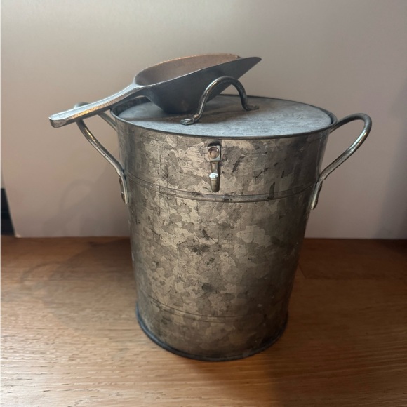 Party Supplies | Galvanized Metal Ice Bucket Price Firm Cottagecore ...